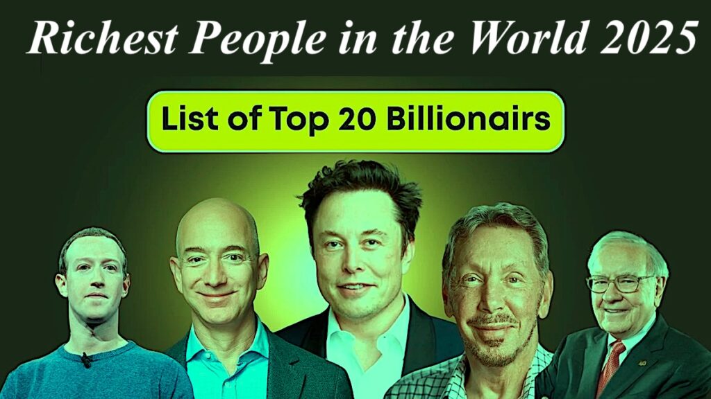 🌎 Richest People in the World 2026 - List of Top 20 Billionairs in the ...